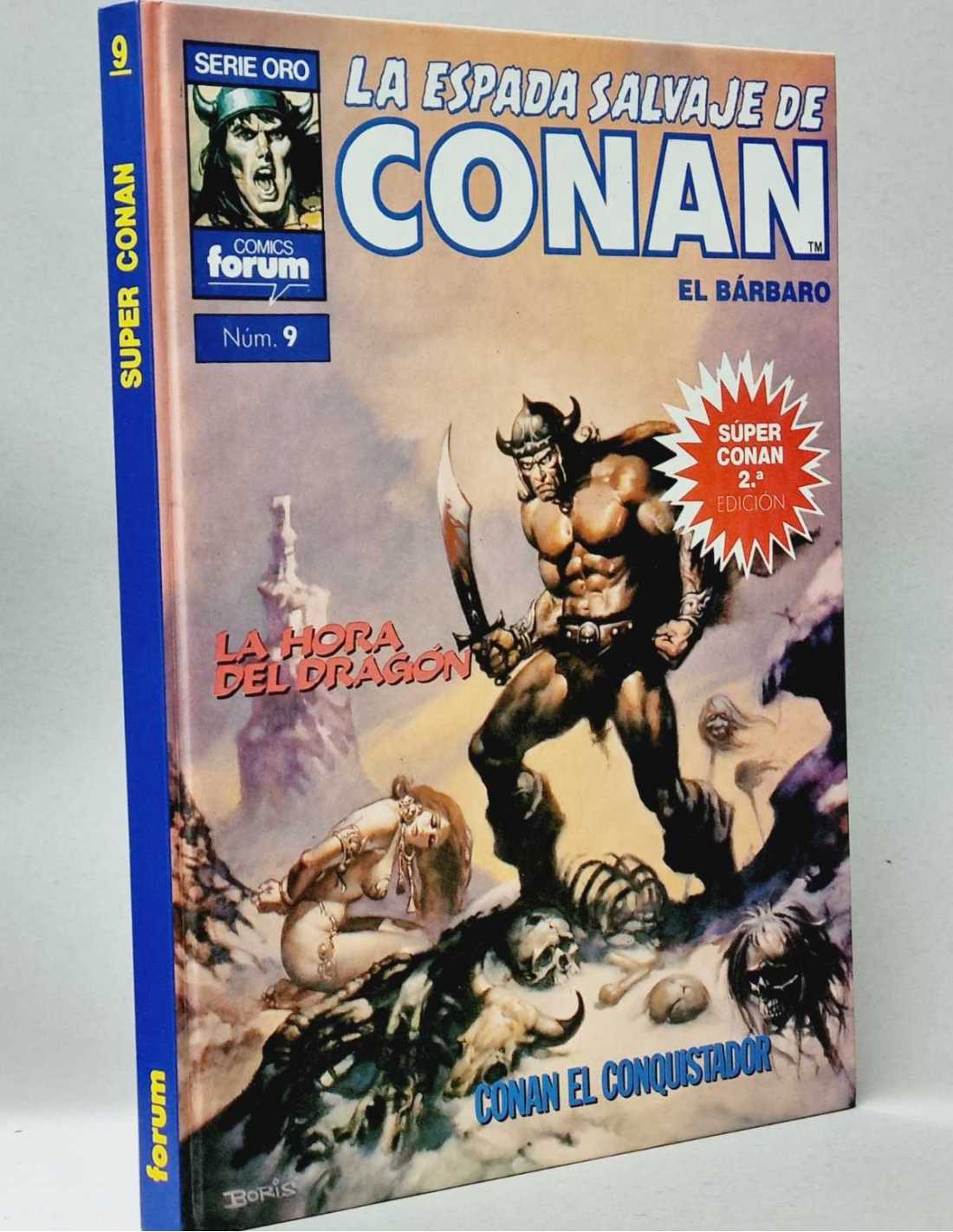 Super Conan 9 El Conquistador Segunda Edición Cómic
