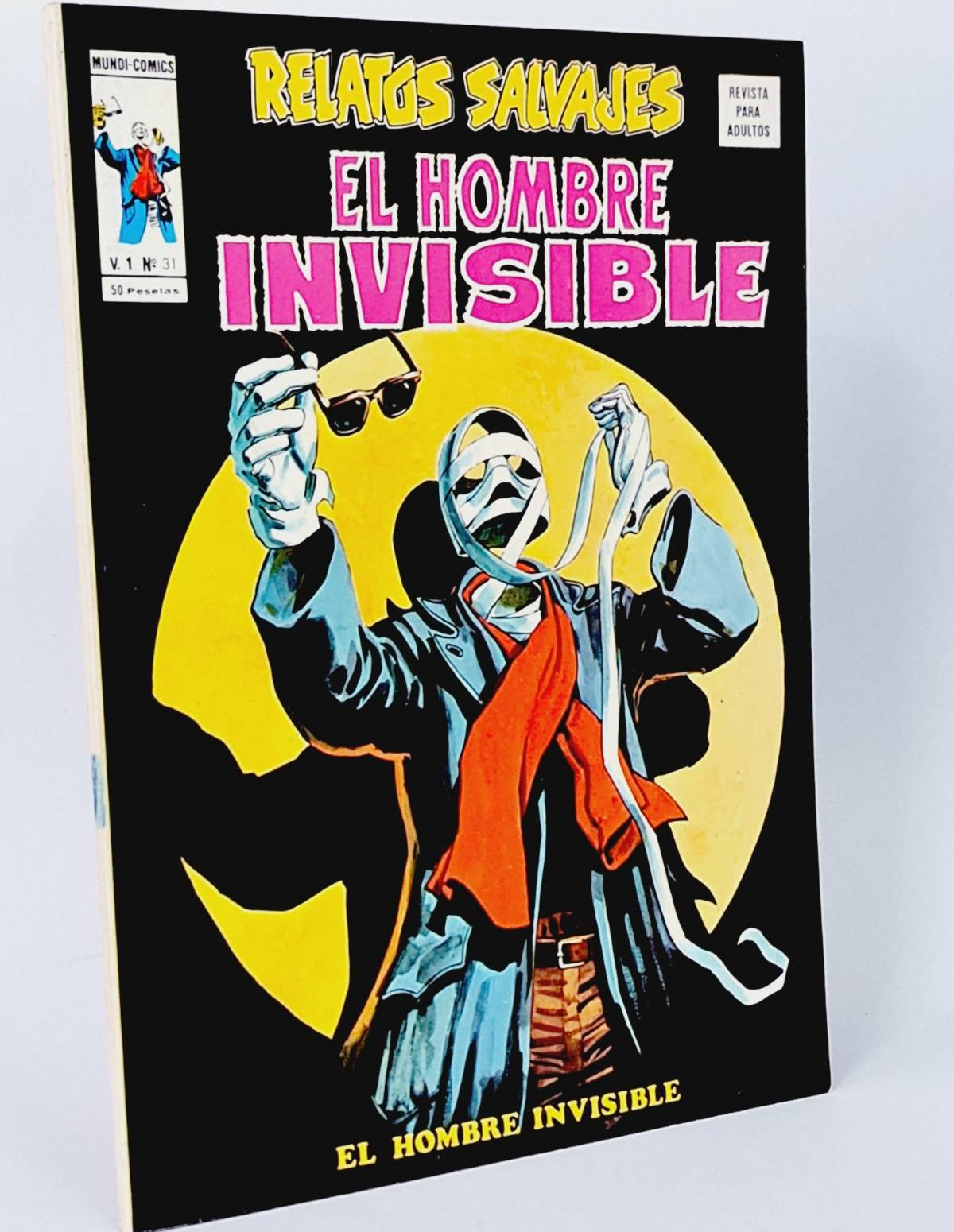 DE KIOSCO RELATOS SALVAJES 31 EL HOMBRE INVISIBLE COMICS MARVEL VOL...