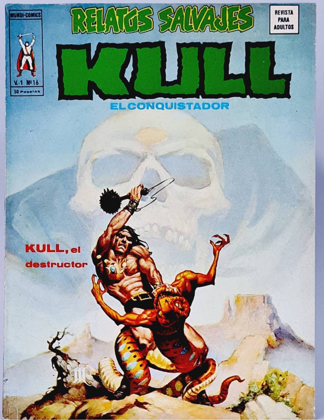 Relatos Salvajes 16 Kull Conquistador Cómic Marvel Vértice