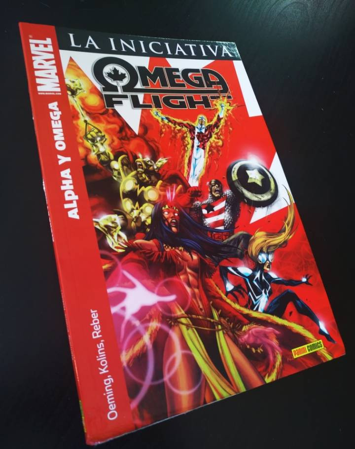 OMEGA FLIGHT LA INICIATIVA ALPHA Y OMEGA PANINI NORMAL ESTADO DEFEC...
