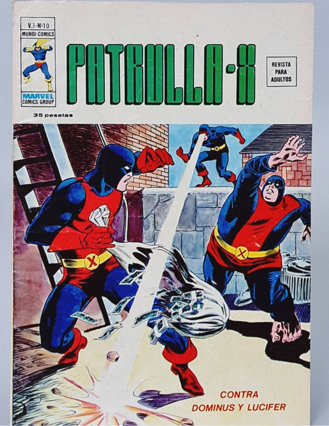 PATRULLA X VOL.3 VS DOMINUS Y LUCIFER MARVEL