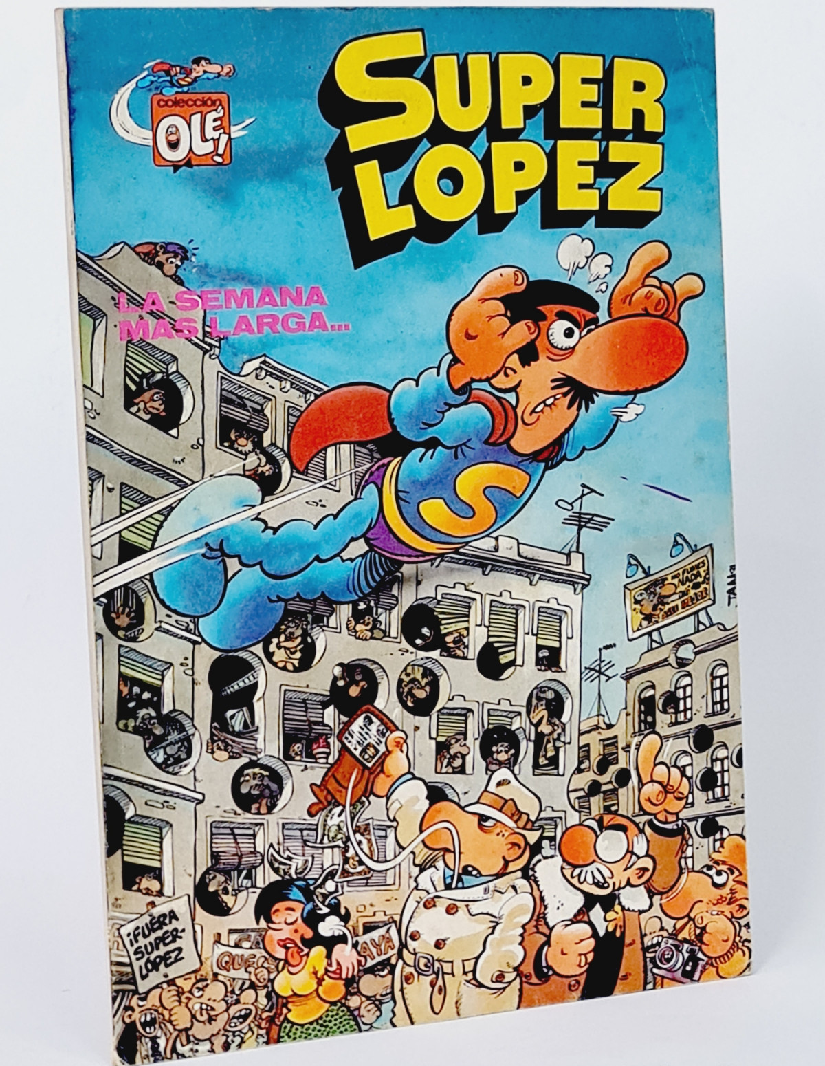 Cómic Superlópez La Semana Más Larga Bruguera Olé