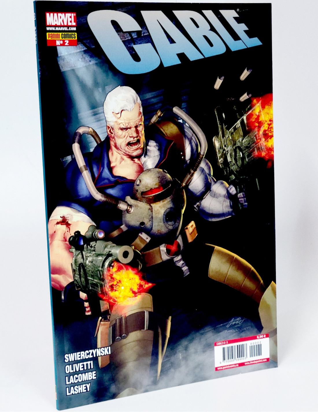 Cable 2 Panini Cómics Marvel 2009 Kiosco