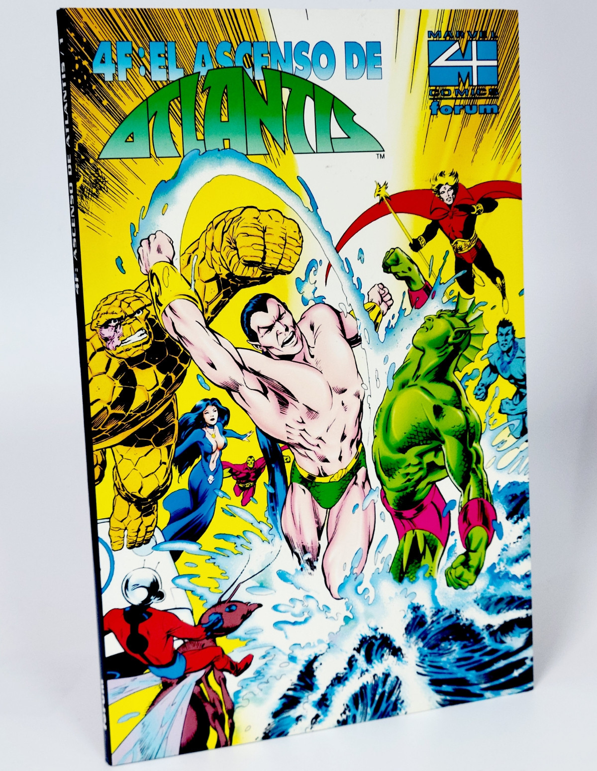 Cómic 4F El Ascenso de Atlantis Marvel