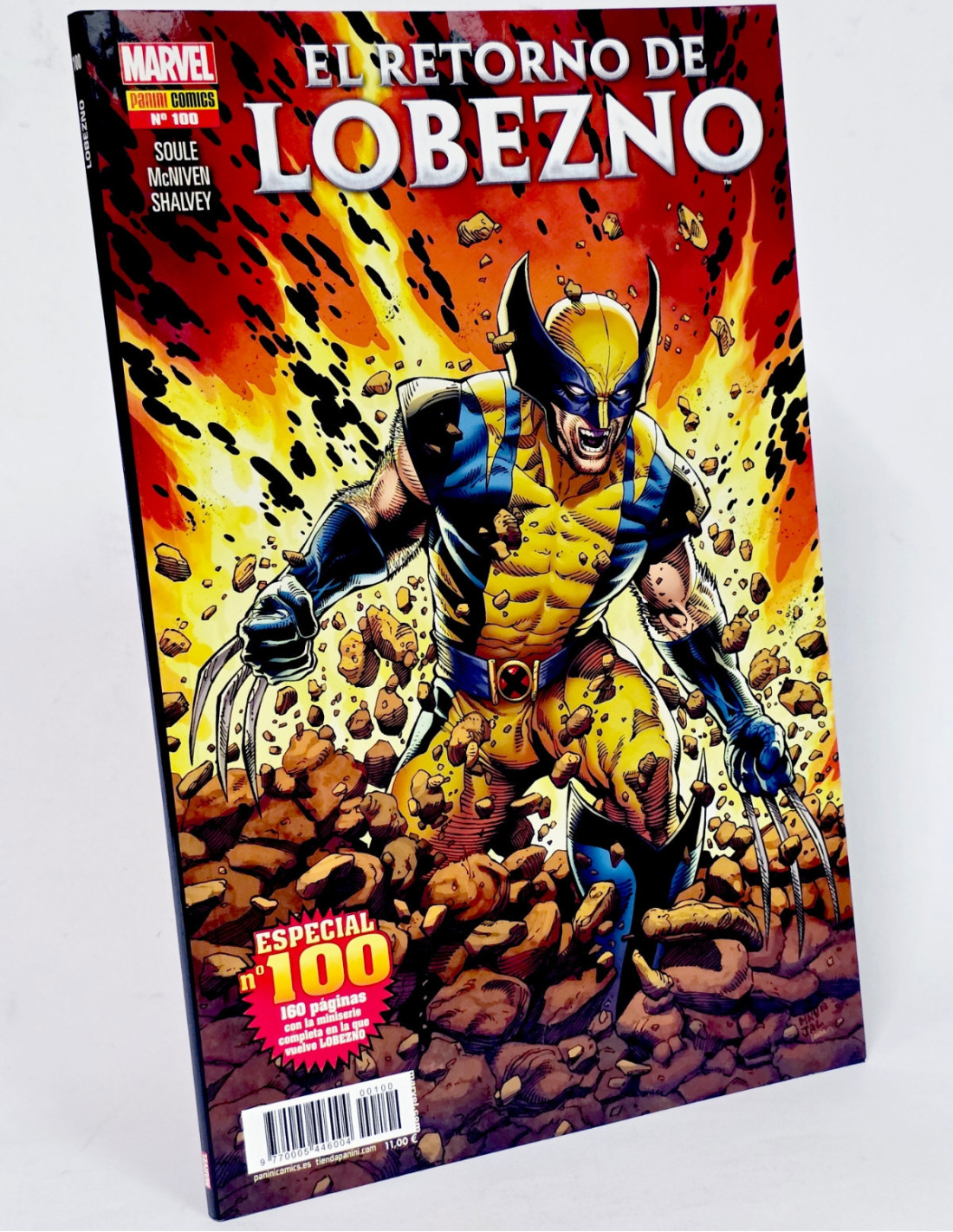 CÓMIC DE KIOSCO EL RETORNO DE LOBEZNO 100 ESPECIAL PANINI MARVEL EX...