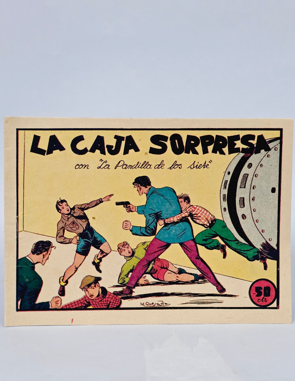 Cómic antiguo La pandilla de los siete 17