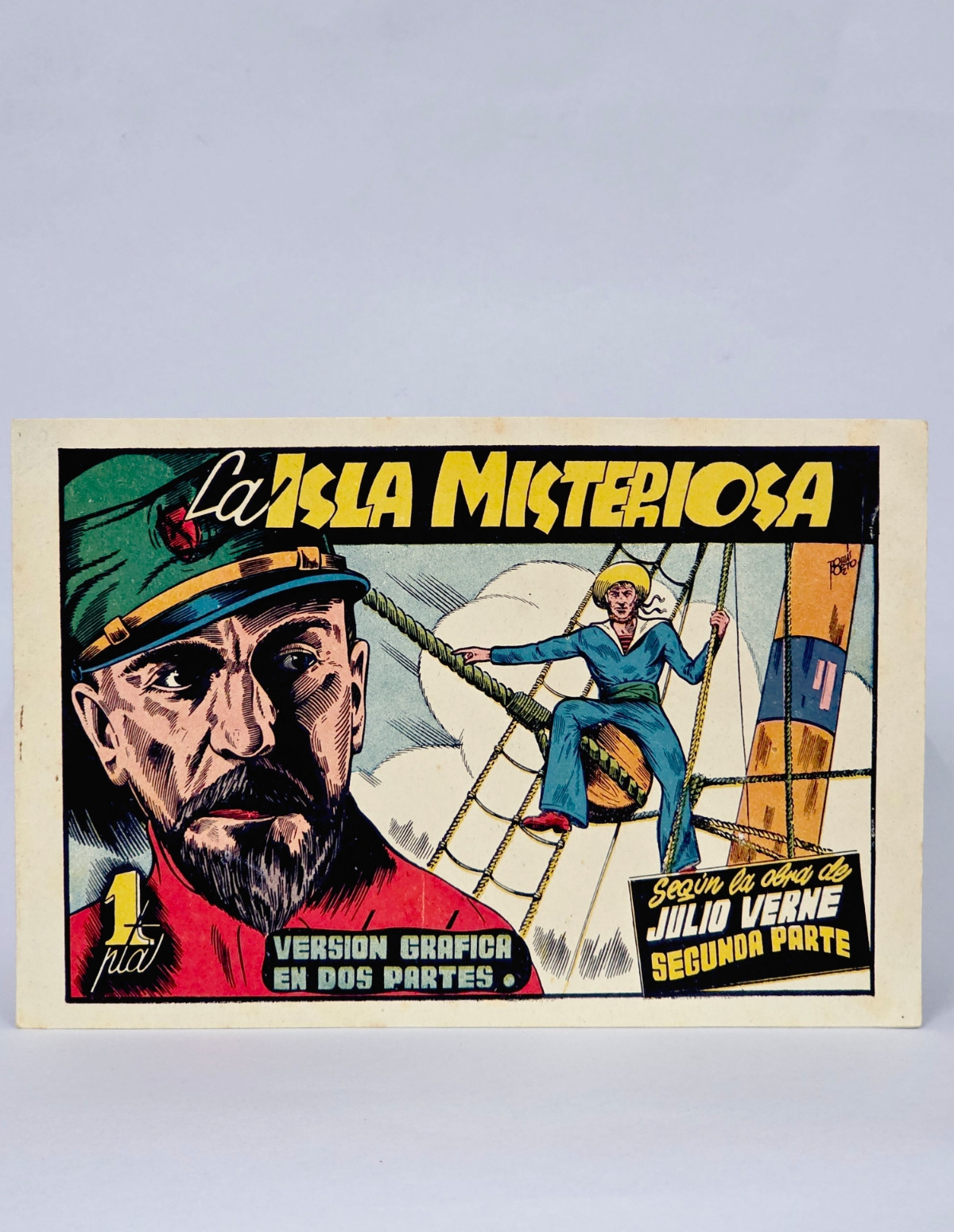 Cómic La Isla Misteriosa Julio Verne Gerpla Vintage