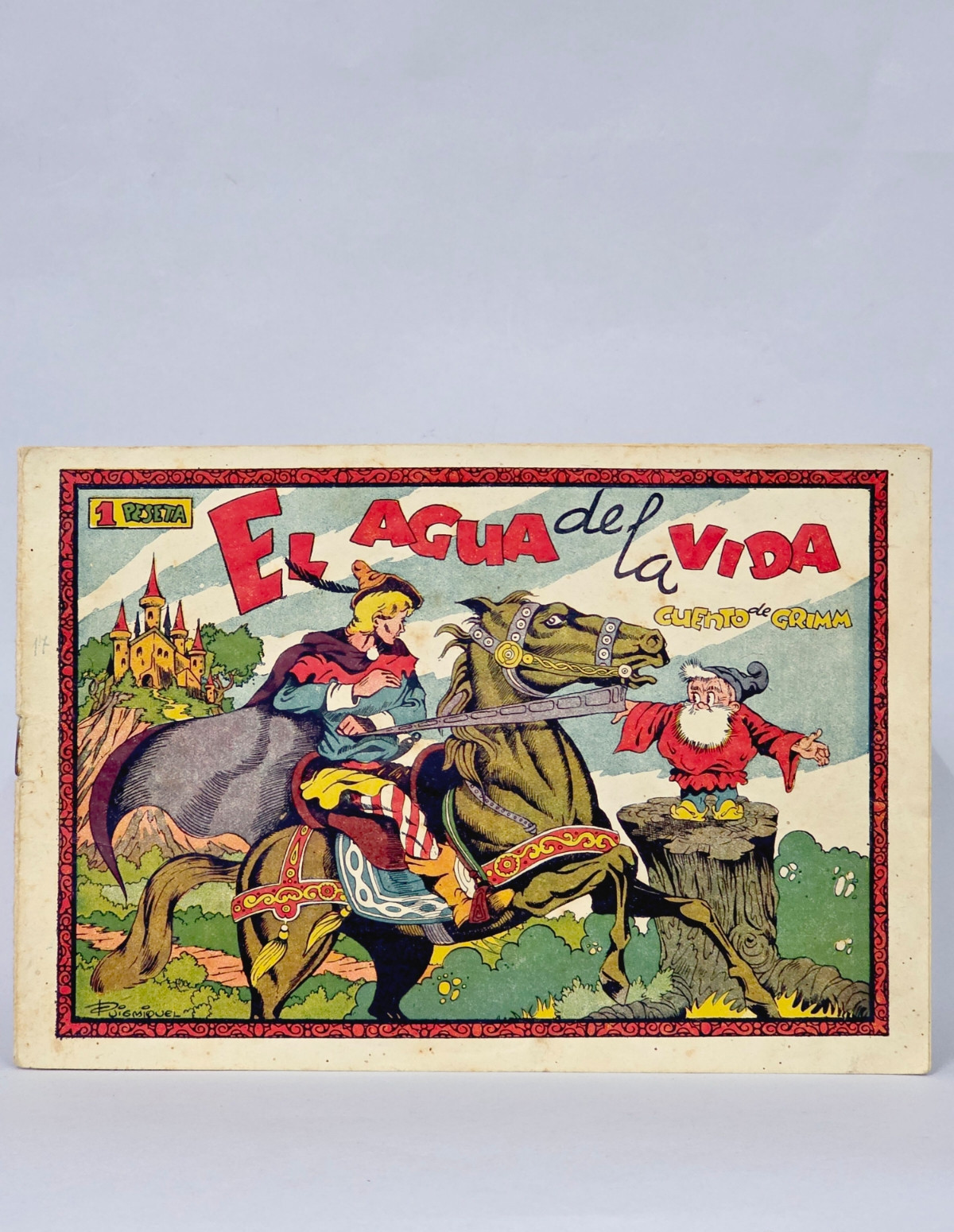 Cómic antiguo El Agua de la Vida Grimm Gerpla