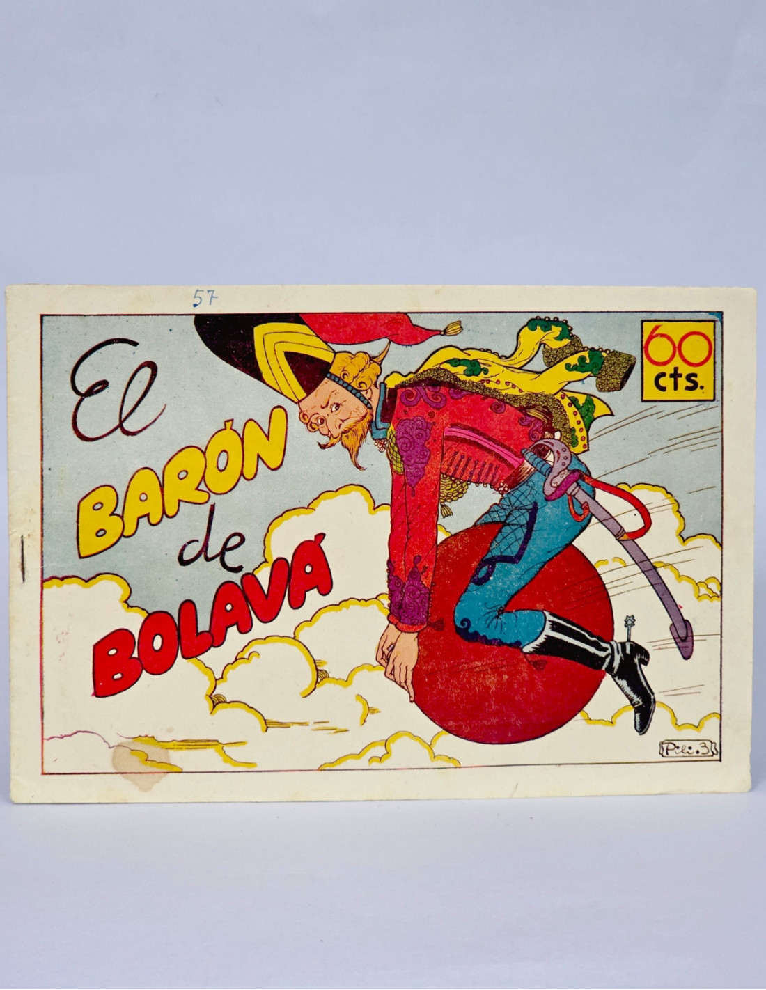 Cómic antiguo El Barón de Bolava Gerpla Cisne