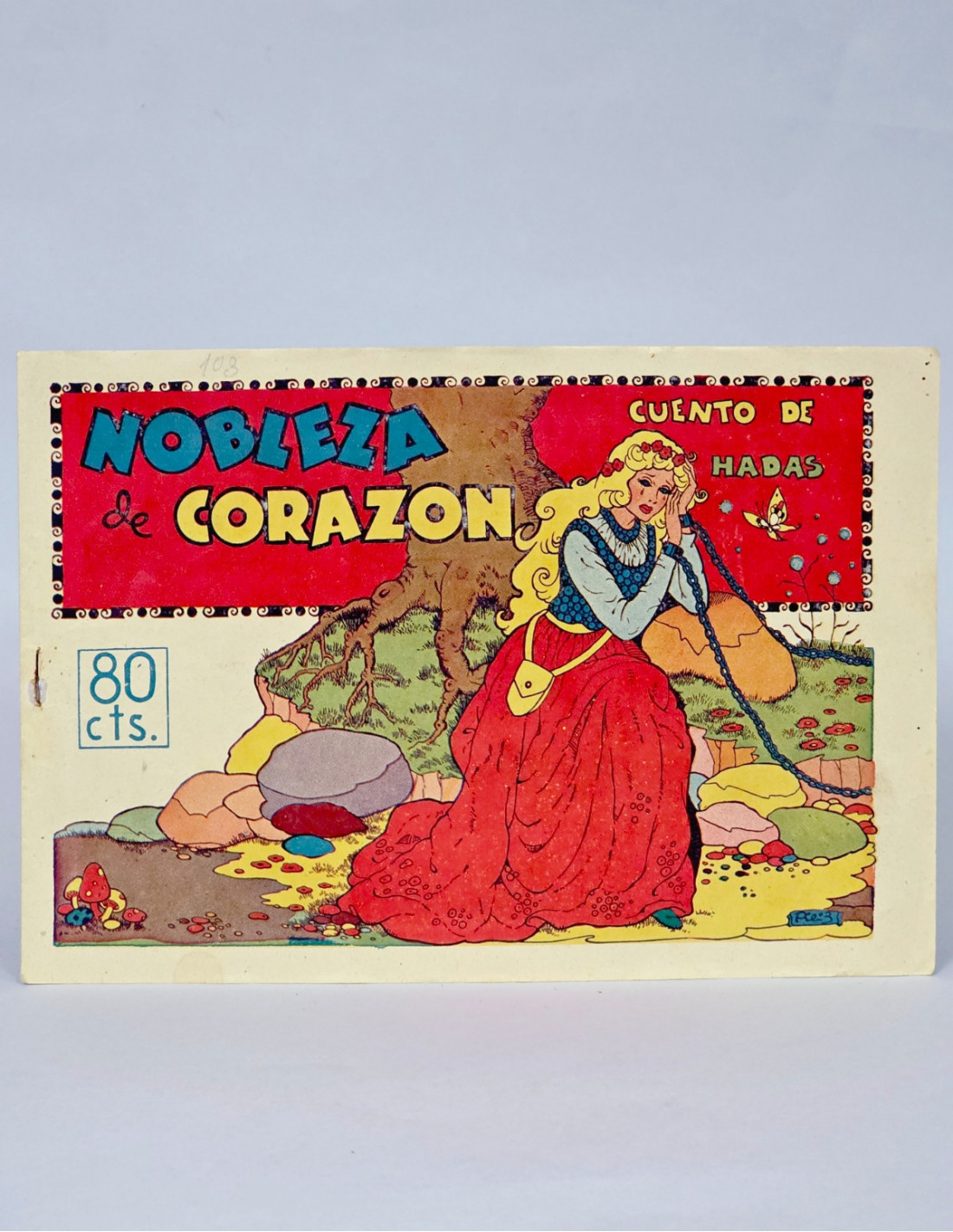 Tebeo Gerpla Cisne Nobleza de Corazón 1 Antiguo