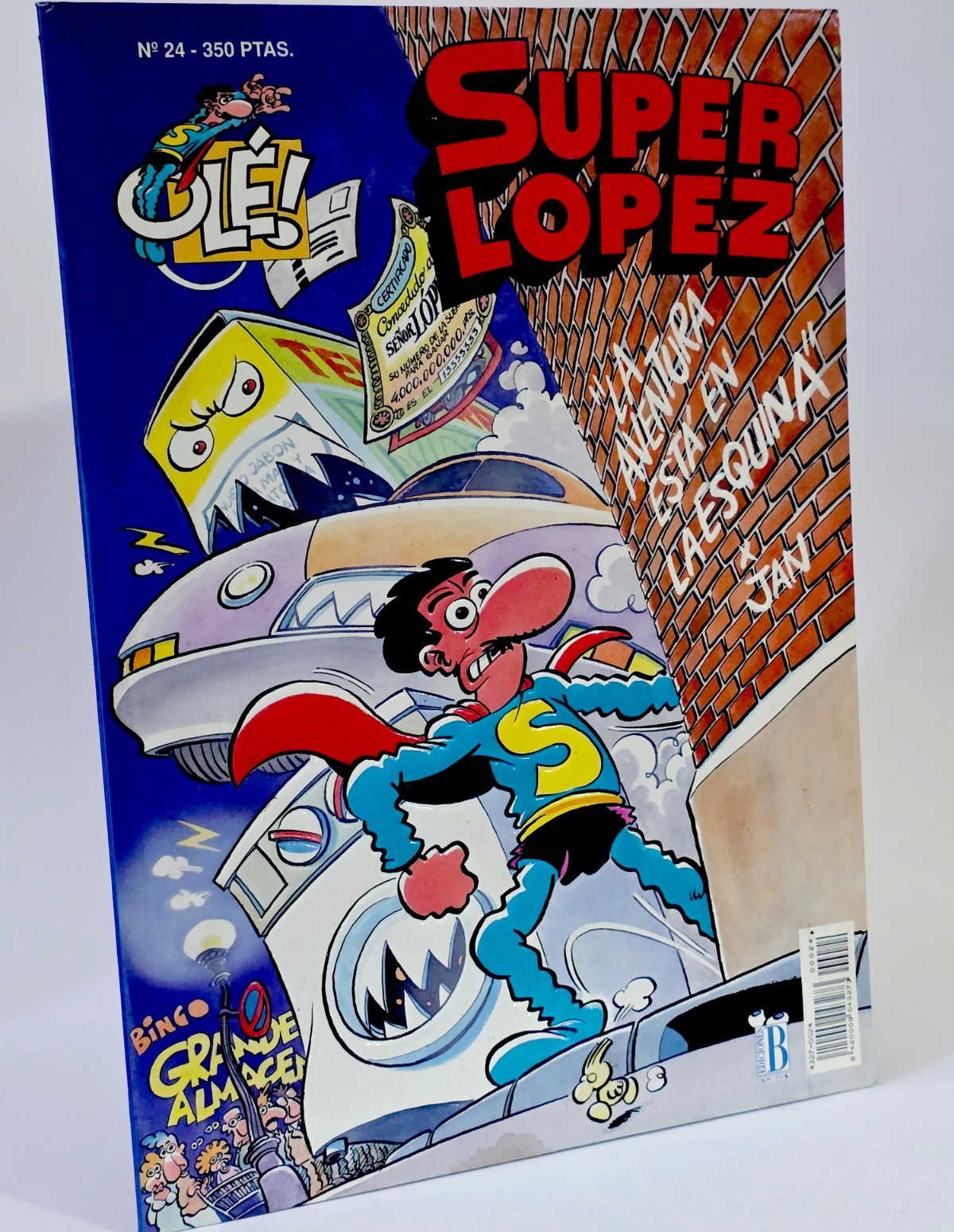 Cómic Superlópez 24 Olé Jan 1993 Ediciones B