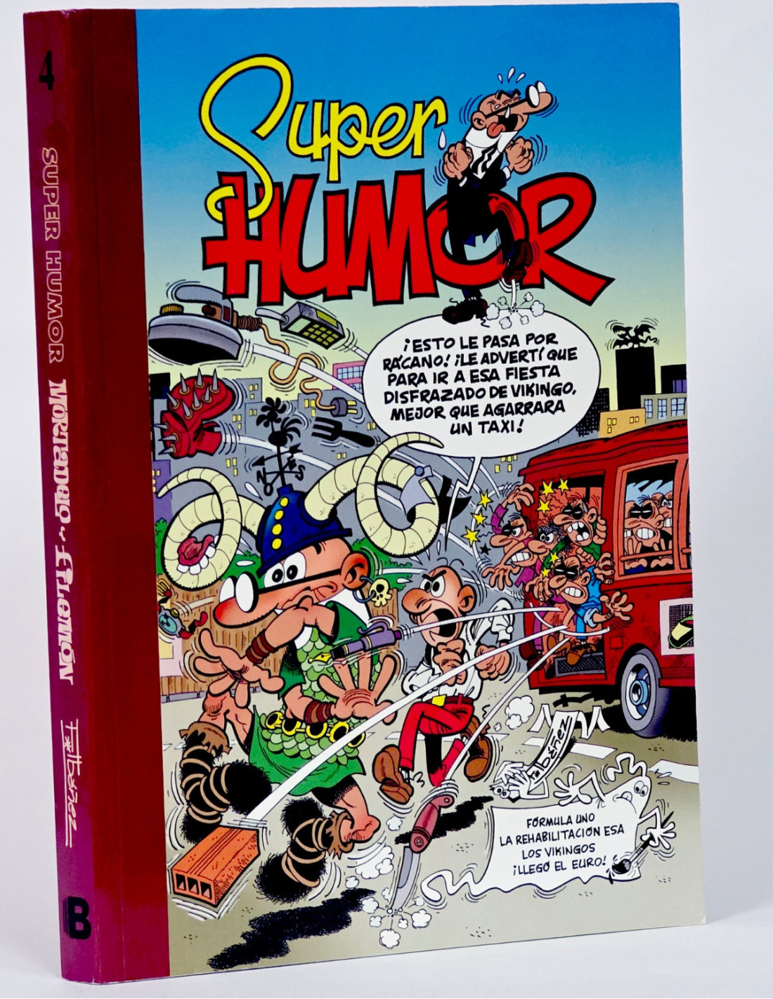 Cómic Super Humor Mortadelo y Filemón Ed. B