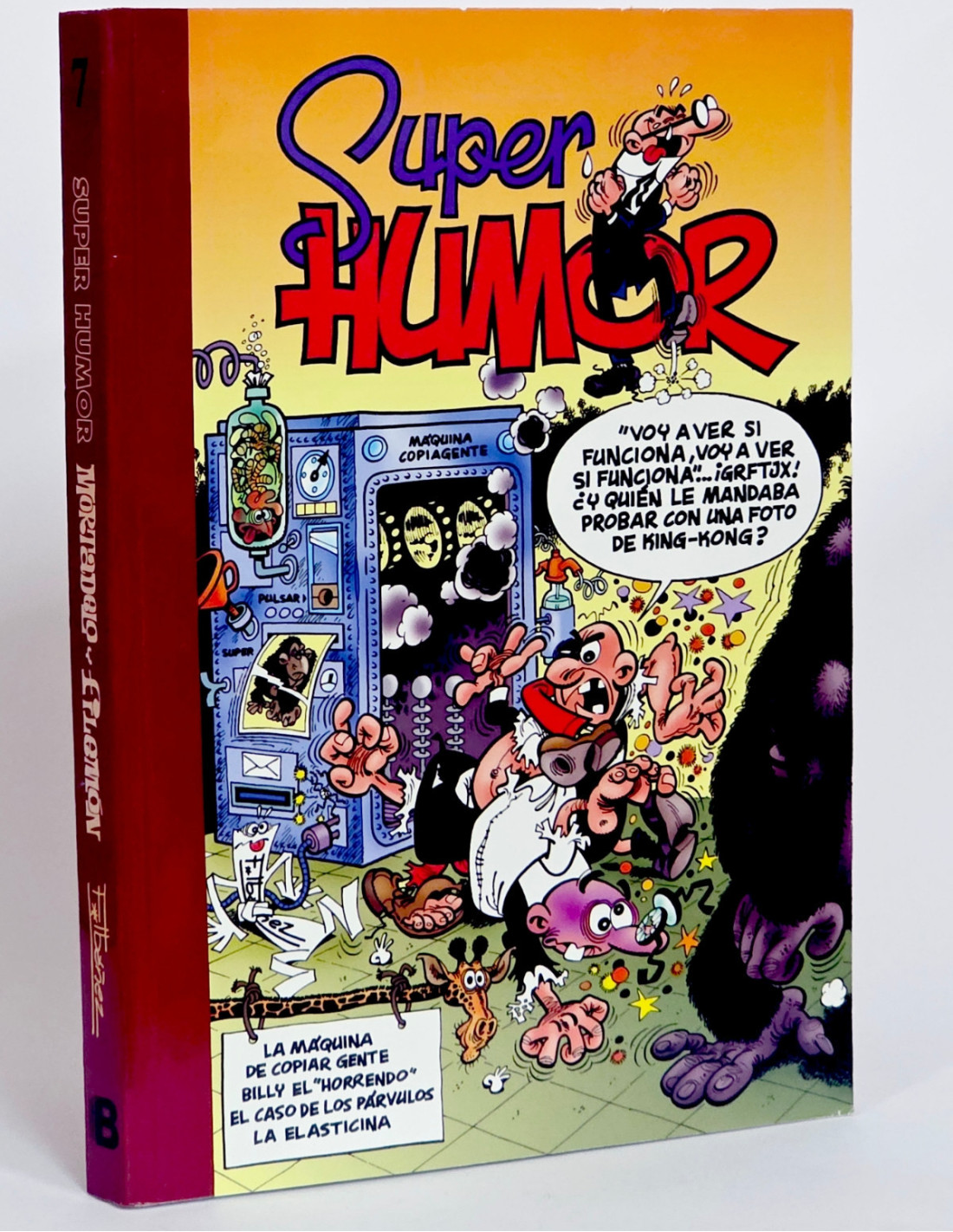 Cómic Super Humor Mortadelo y Filemón Ediciones B
