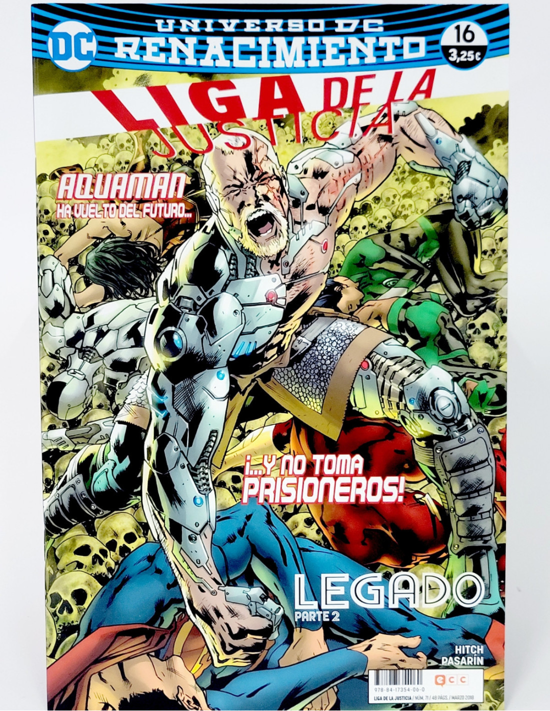 Liga de la Justicia 16 DC Renacimiento Grapa